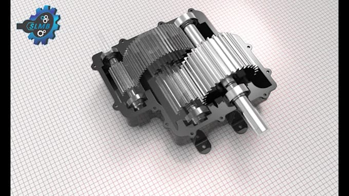 Gearbox design for your project by Mgassoori | Fiverr