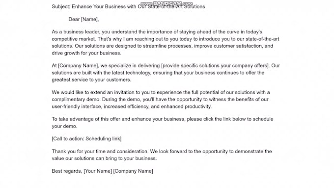 Write professional emails for marketing and sales by Lobyrne00 | Fiverr