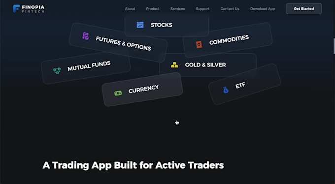 Create a frontend website using react or angular, bootstrap by Nailz2kua | Fiverr