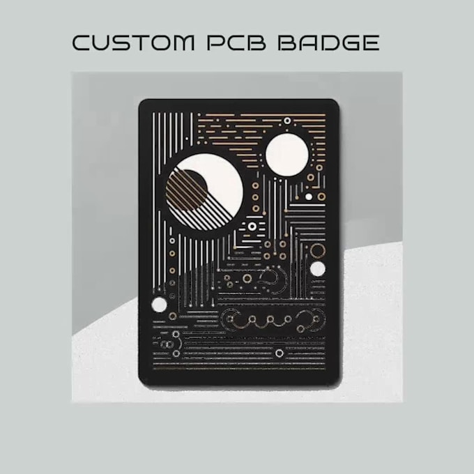 Design custom pcb badges by Vortex968 | Fiverr