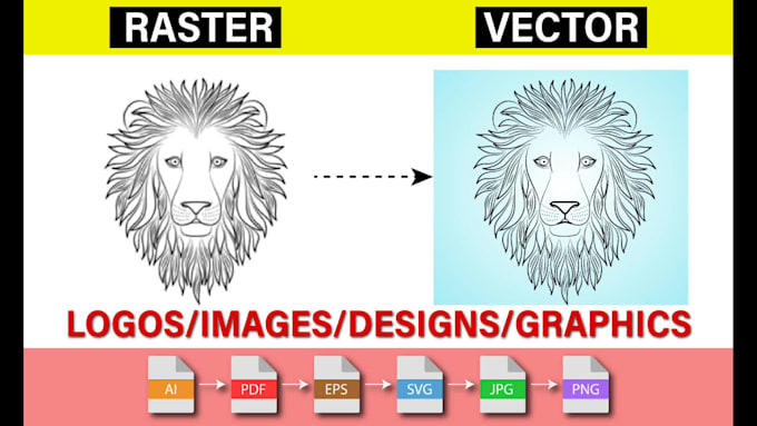 Manual vector tracing, recreate logo, redraw vectorized image free source file by Graphics ...