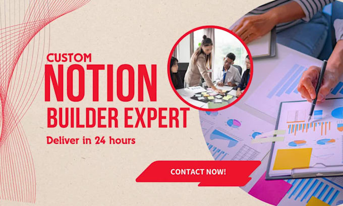 Design a custom notion template, dashboard, and crm as your notion expert by Joy_boronle | Fiverr