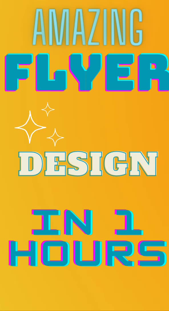 Design amazing motion flyers ,animated flyer, flyers posters by ...