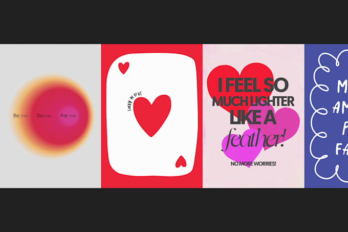 Create a poster with gradients, typography or illustrations by ...