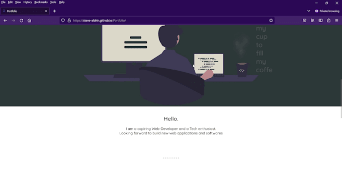 Build a attractive portfolio website using html css and js by ...
