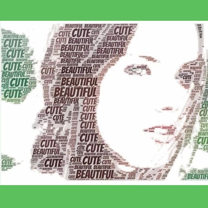 Create custom shape word art or word cloud by Saeed381004 | Fiverr