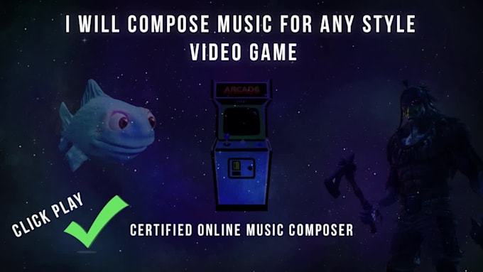 Compose music for any style video game by Swheelstudio | Fiverr