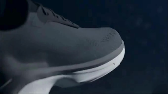Do photorealistic 3d shoe animation sneaker animation footwear ...