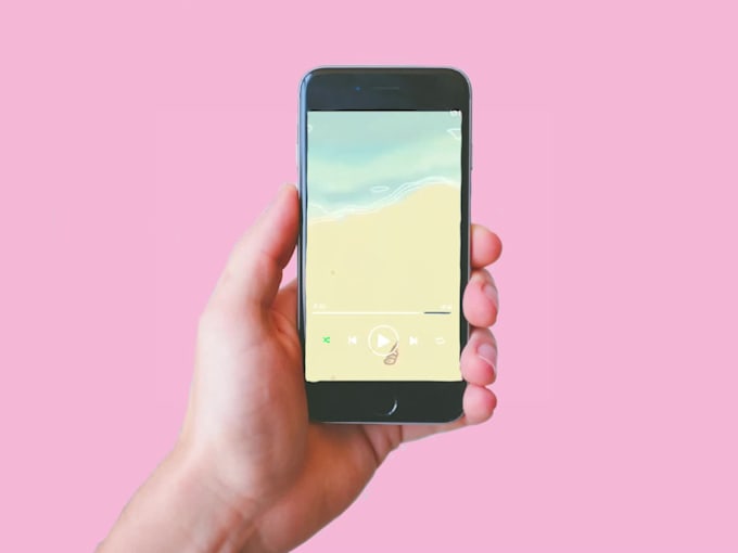 Create a digital animated gif for your spotify canvas by Galaxlee | Fiverr