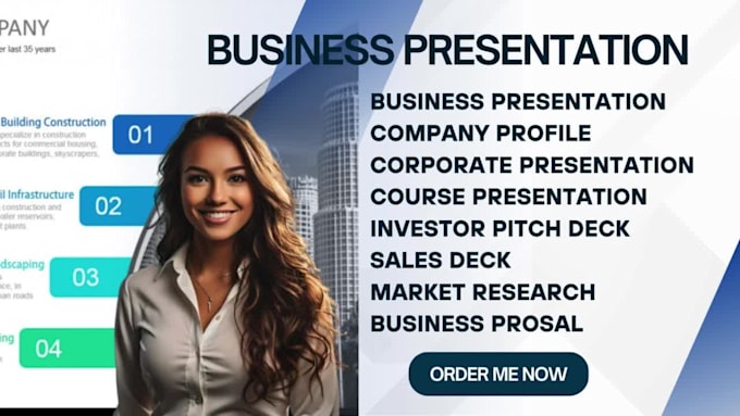 Design company profile corporate business presentation slides, sales ...