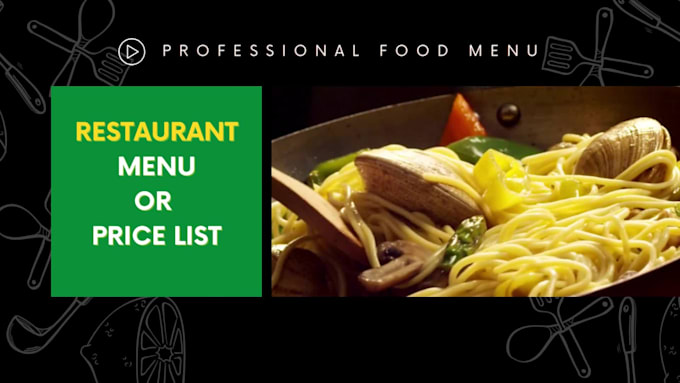 Design professional food menu, restaurant menu or price list by Juyena ...