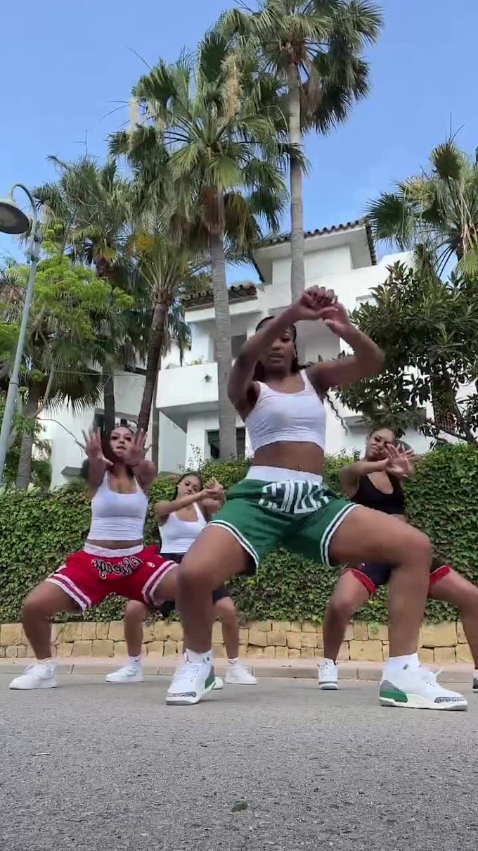 Create amazing tiktok group dance, hip hop dance video choreography group dance by Mbalentie ...