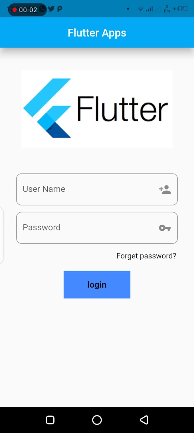 Ui designs login signup pages designer flutter e commerce by Snoberr | Fiverr