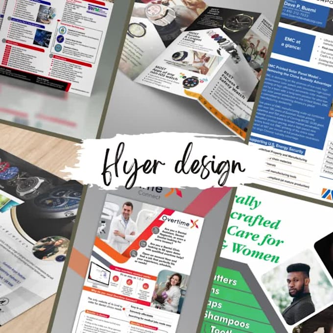 Create a custom flyer designed to meet your business needs by Huria ...