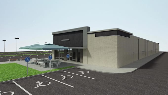 Design your 3d retail store and super market interior with renders by ...