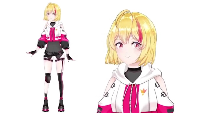 Make and rig 2d vtuber modeling with live2d by Goldenjob232 | Fiverr