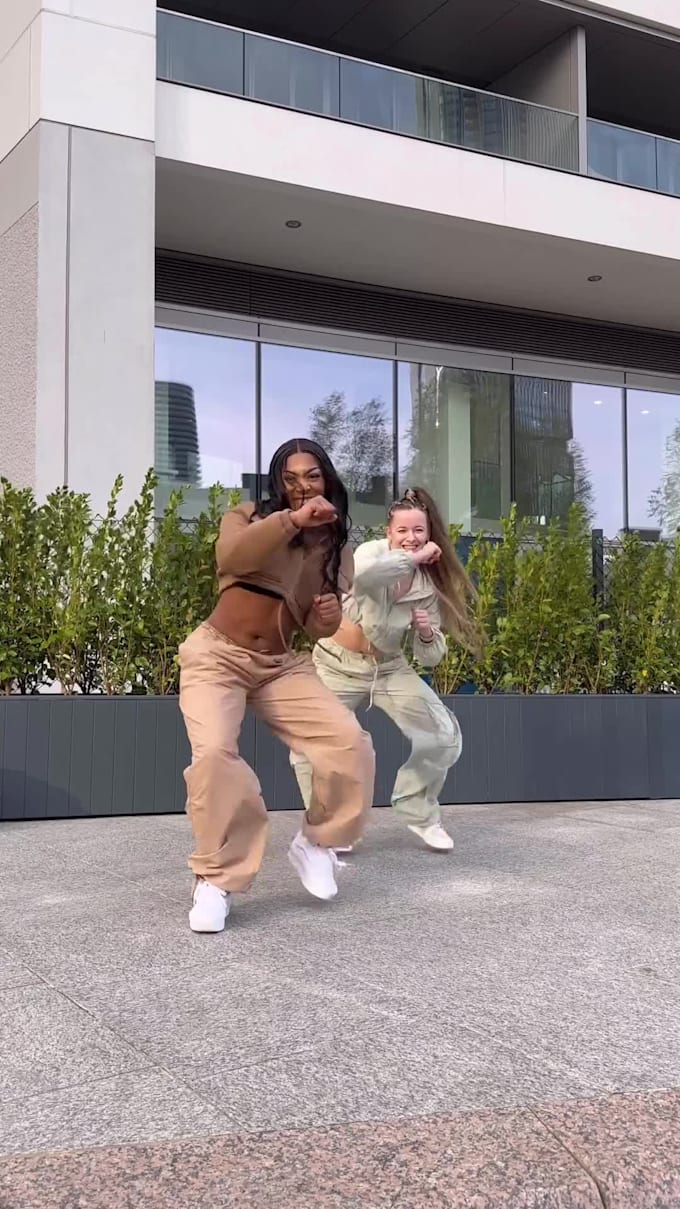 Create Viral Afro Dance Tik Tok Dance Group Dance Video Tik Tok Dance