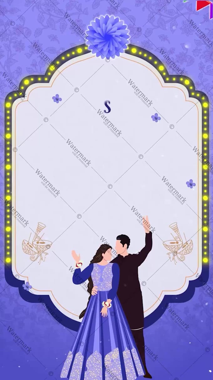 Create customized wedding invitation by Okaybhargav | Fiverr