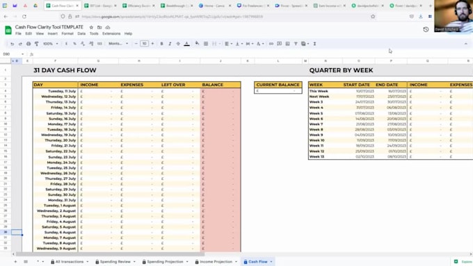 Create a custom spreadsheet for your business needs by Davidpschofield ...