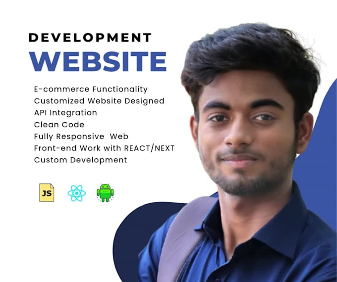 Build modern responsive website and full stack website by Sumitgdeveloper | Fiverr