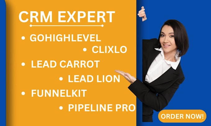 Be your gohighlevel expert clixlo pipeline pro lead lion lead carrot funnelkit by Vibes_hub | Fiverr