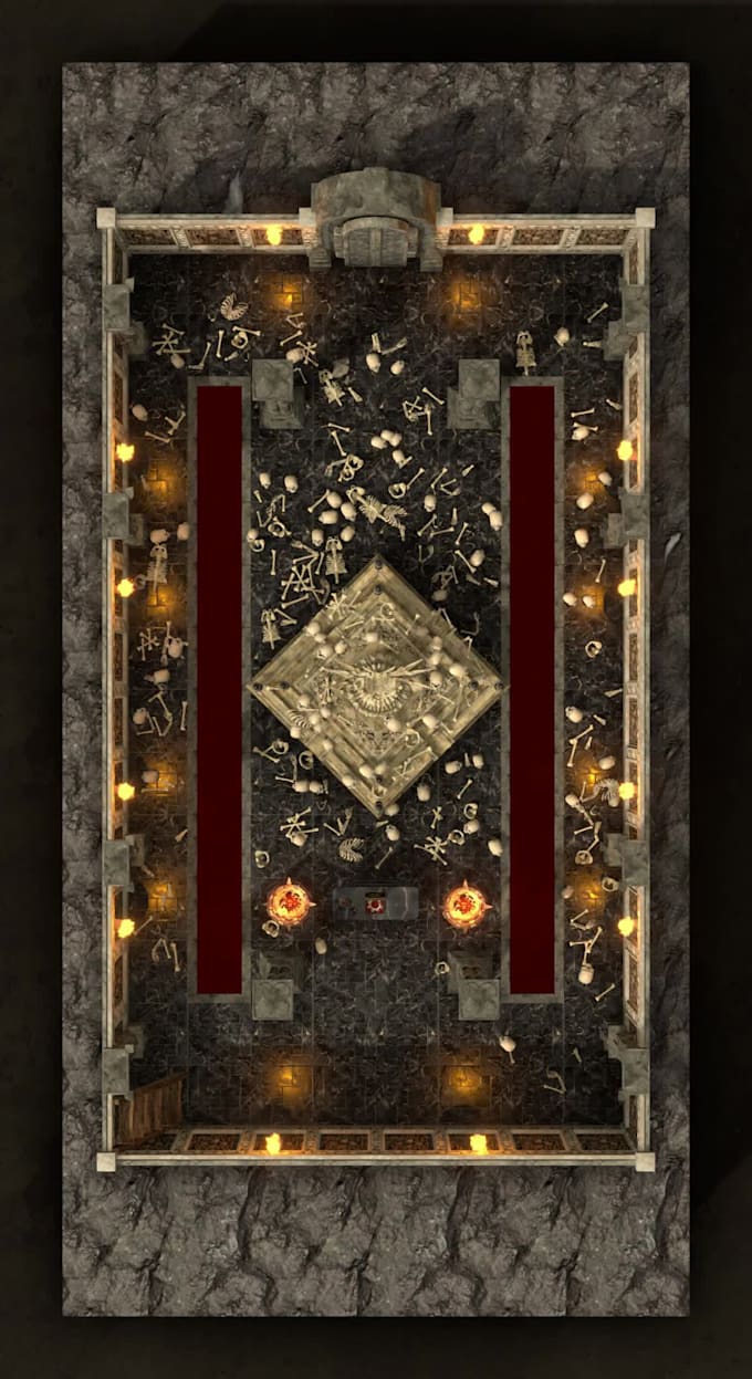 Create a custom battle map for your rpg session, tailored to the ...