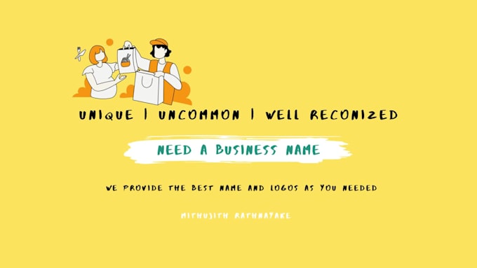 Suggest you a best business name by Winerrrrrr | Fiverr