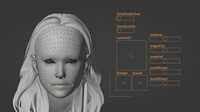 Do 3d unreal engine game character rigging, facial rigging, full body ...