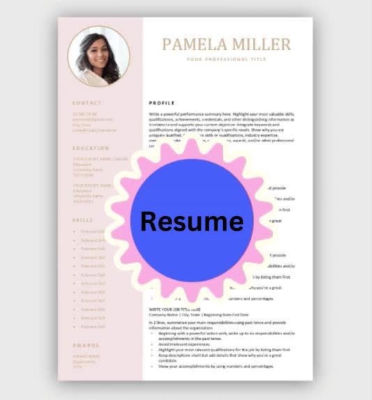 Write and upgrade your resume cv by Humi987 | Fiverr