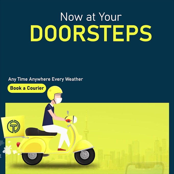 Convert ai or psd poster and flyer to animated gif or video by Saad ...