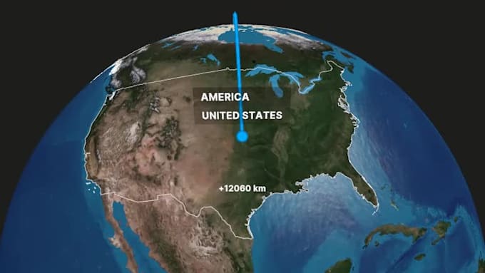 Create map animation videos for you by Mrarslan760 | Fiverr