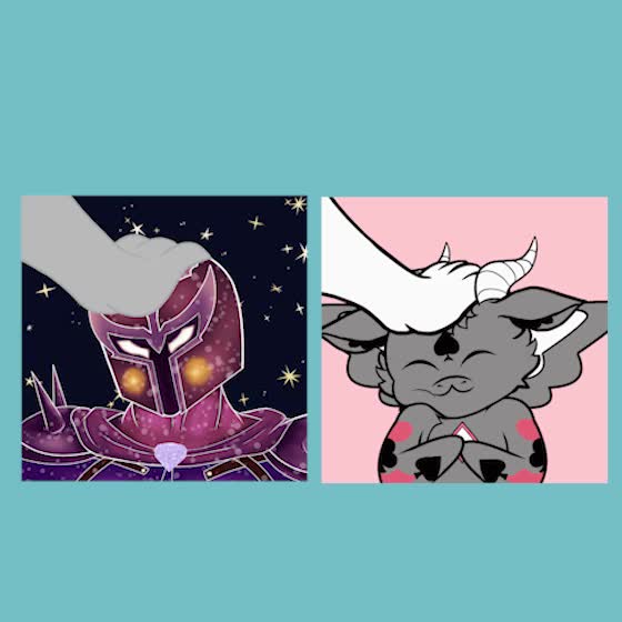 Create an animated head pet emote by Bubblethefairy | Fiverr