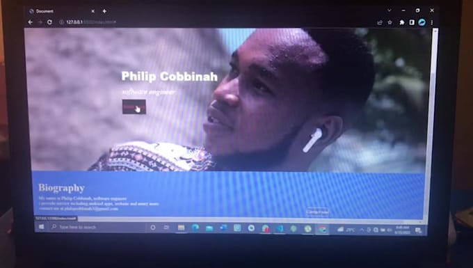 Do responsive html and css web design, landing pages by Philipcobbin966 ...