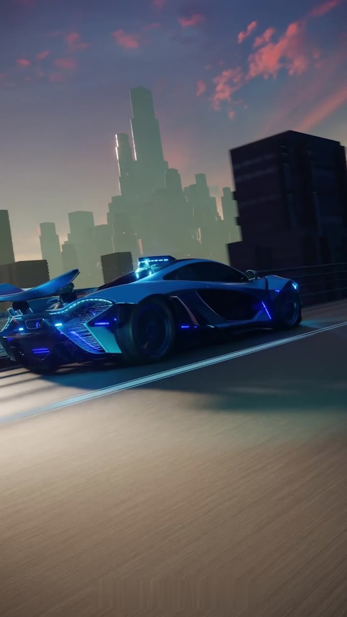 Do custom 3d car animations for your movies and games by Qoreebn | Fiverr