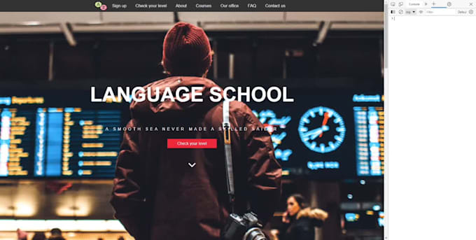 Build a landing page with html, css, and javascript by Radomyr_horban ...