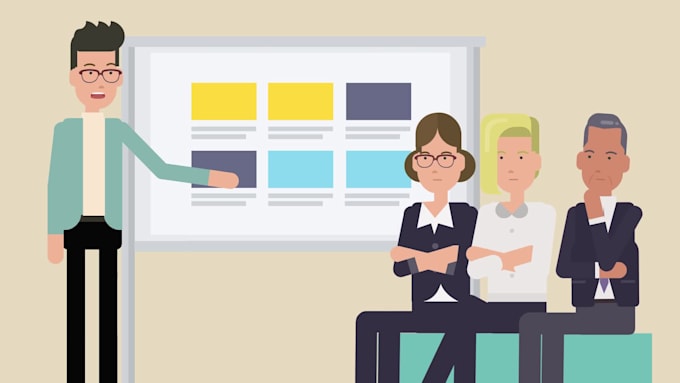 Create 2d creative explainer animated video with vyond by Ya5een | Fiverr