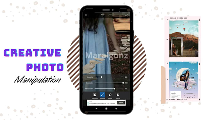 Create creative collage and manipulation photos by Maralgonz | Fiverr