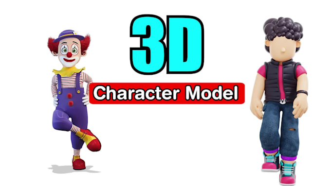 Model your games, cartoon characters in 3d professionally by Hfx ...