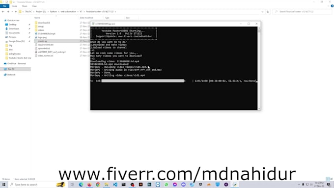 Make Youtube Bot For You By Mdnahidur Fiverr