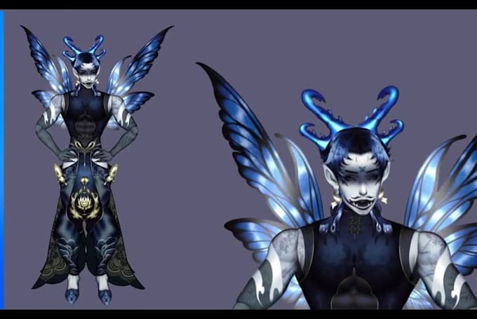 Draw and rig live 2d vtuber model, live 2d vtuber model, live 2d vtuber ...