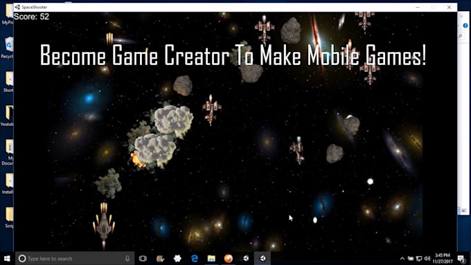 Teach you to make own mobile game in unity by Gamemakingapp | Fiverr