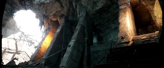 Ue5 game environment design, landscape for unreal engine game level design art by Game_eevee ...