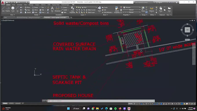 Draw all architectural 2d drawings in autocad by Chirangakavi | Fiverr