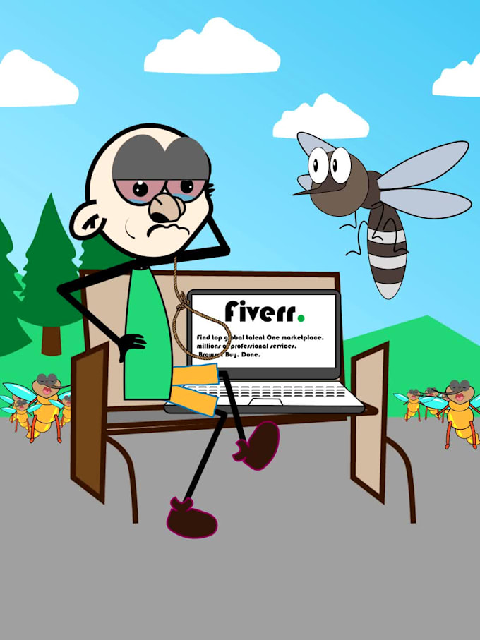 Create an engaging 2d cartoon animation video by Ashy_nana | Fiverr