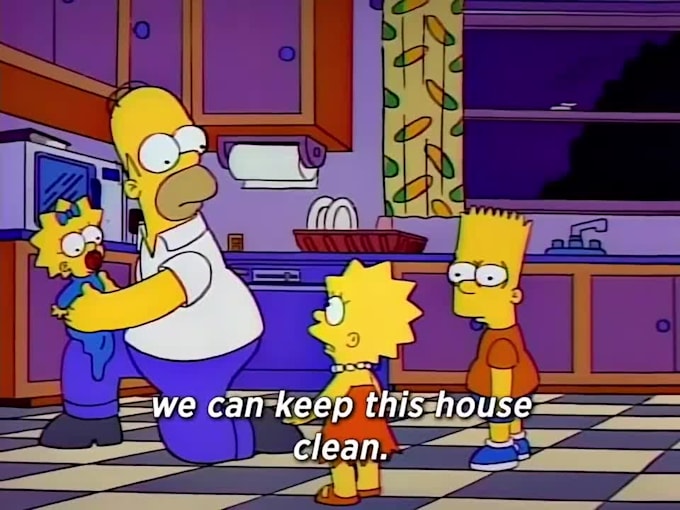 Do 2d simpsons animation, character animation, family yellow cartoon ...