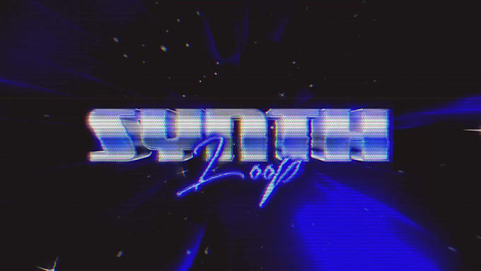 Make retro 80s intro animation in chrome vhs style by Retrocrescent ...