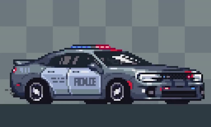 Create pixel art animation sprite sheet game character game object by ...