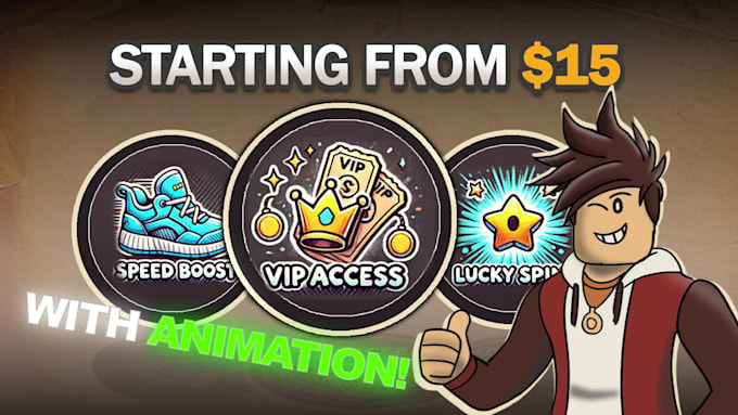 Create custom icon or badges for roblox by Avianquddusarra | Fiverr