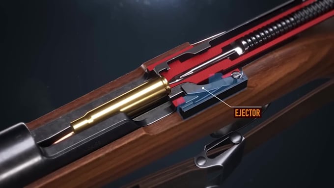 Render realistic fps animation, 3d fps model, game asset, weapon design ...