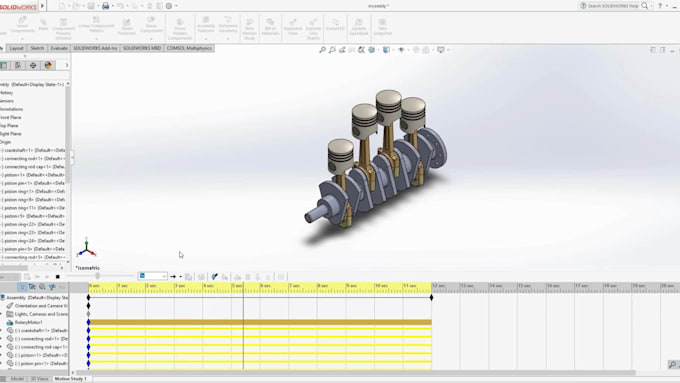 Do 3d modeling in solidworks by Thamaditharocha | Fiverr